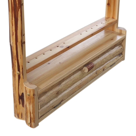 Rush Creek Creations Archery Storage Display Rack for 2 Compound Bows ...