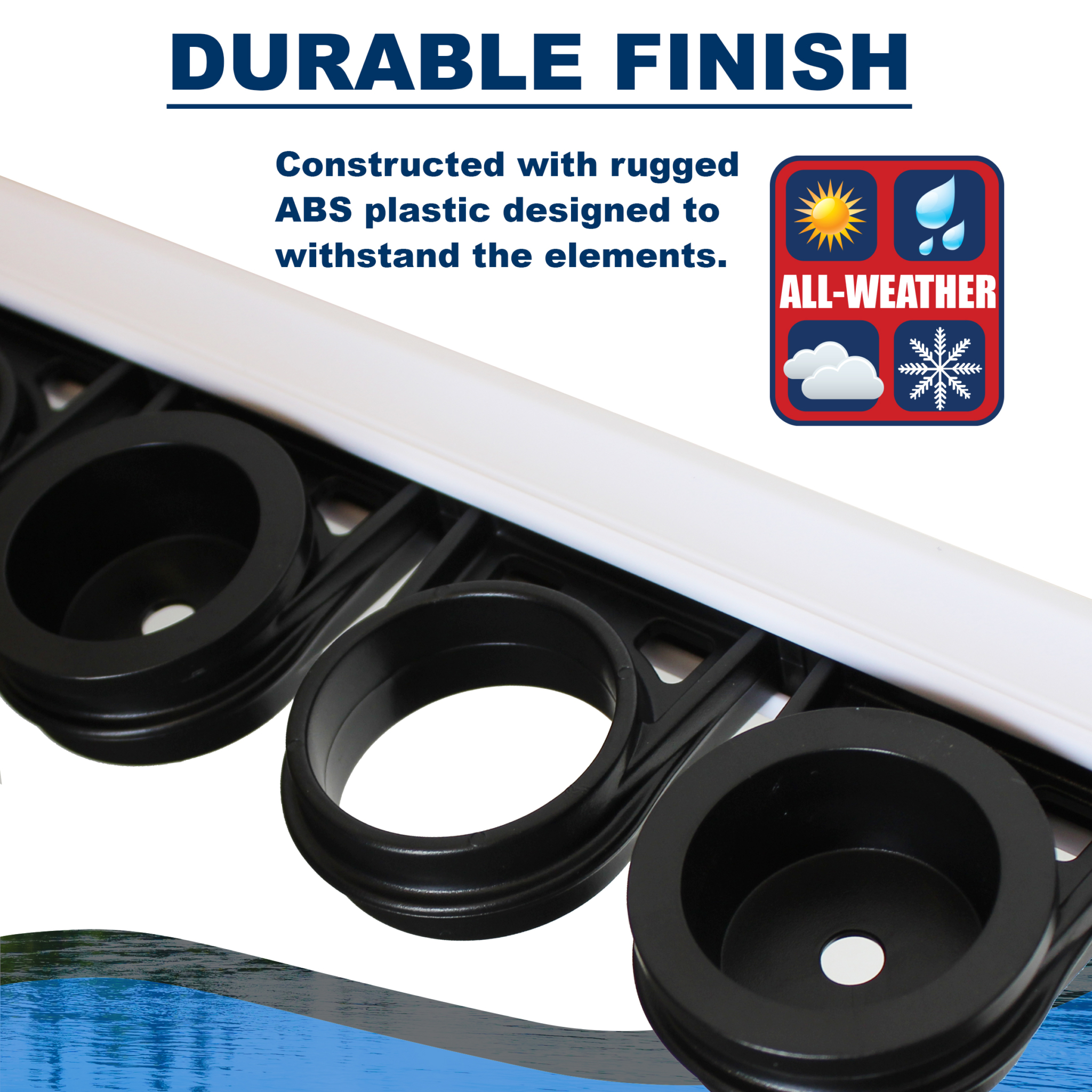 Rush Creek Creations 6-Rod Wall or Ceiling Fishing Rod Storage Rack ...