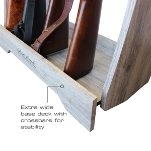 Rush Creek Creations 8-Gun Freestanding Storage Rack for Rifles and ...