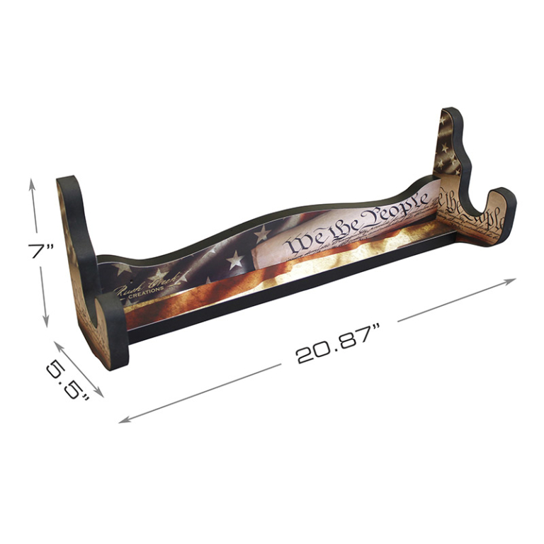 1-Rifle/Shotgun Wall Storage Display Rack (Available in 6 colors ...