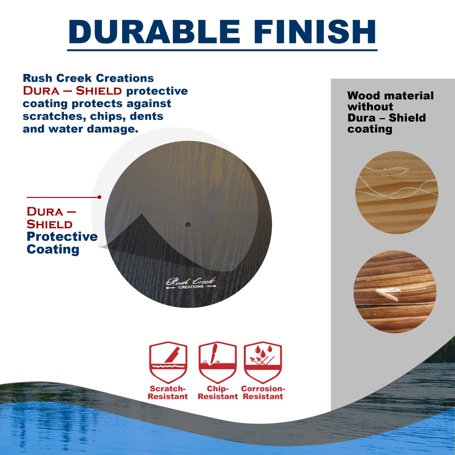 Rush Creek Creations 16-Rod Round Freshwater Fishing Rod Storage Rack ...