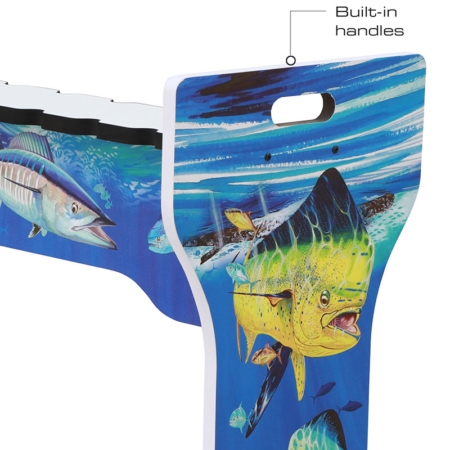 Rush Creek Creations Guy Harvey 16-Rod Double-Sided Rolling Fishing Rod ...