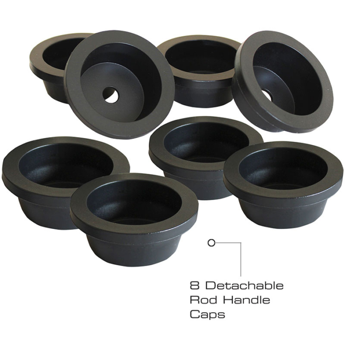 Rush Creek Creations Guy Harvey 8-Rod Wall or Ceiling Fishing Rod ...